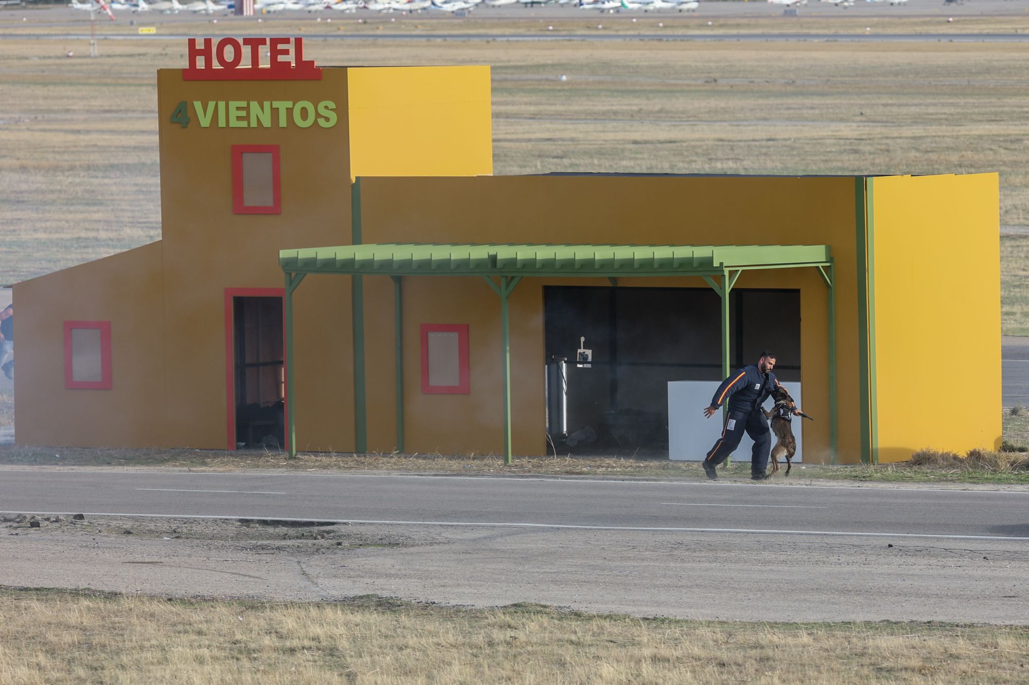 Galería Madridiario - Gran simulacro de emergencias en la Base Aérea de ...